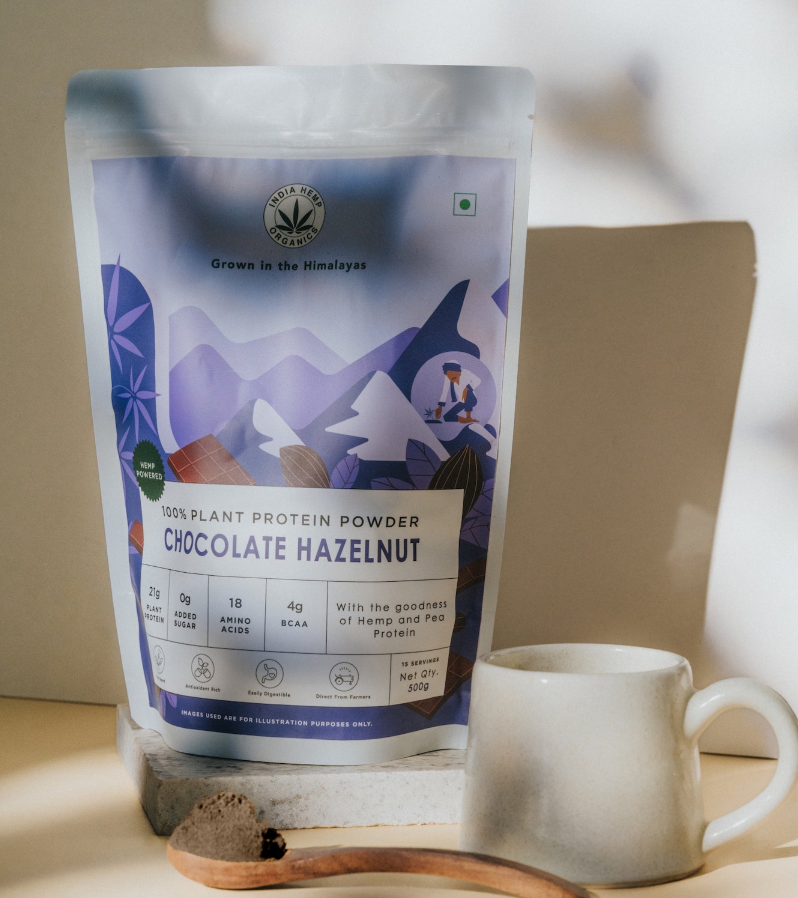 Hemp Protein - Chocolate Hazelnut – India Hemp Organics