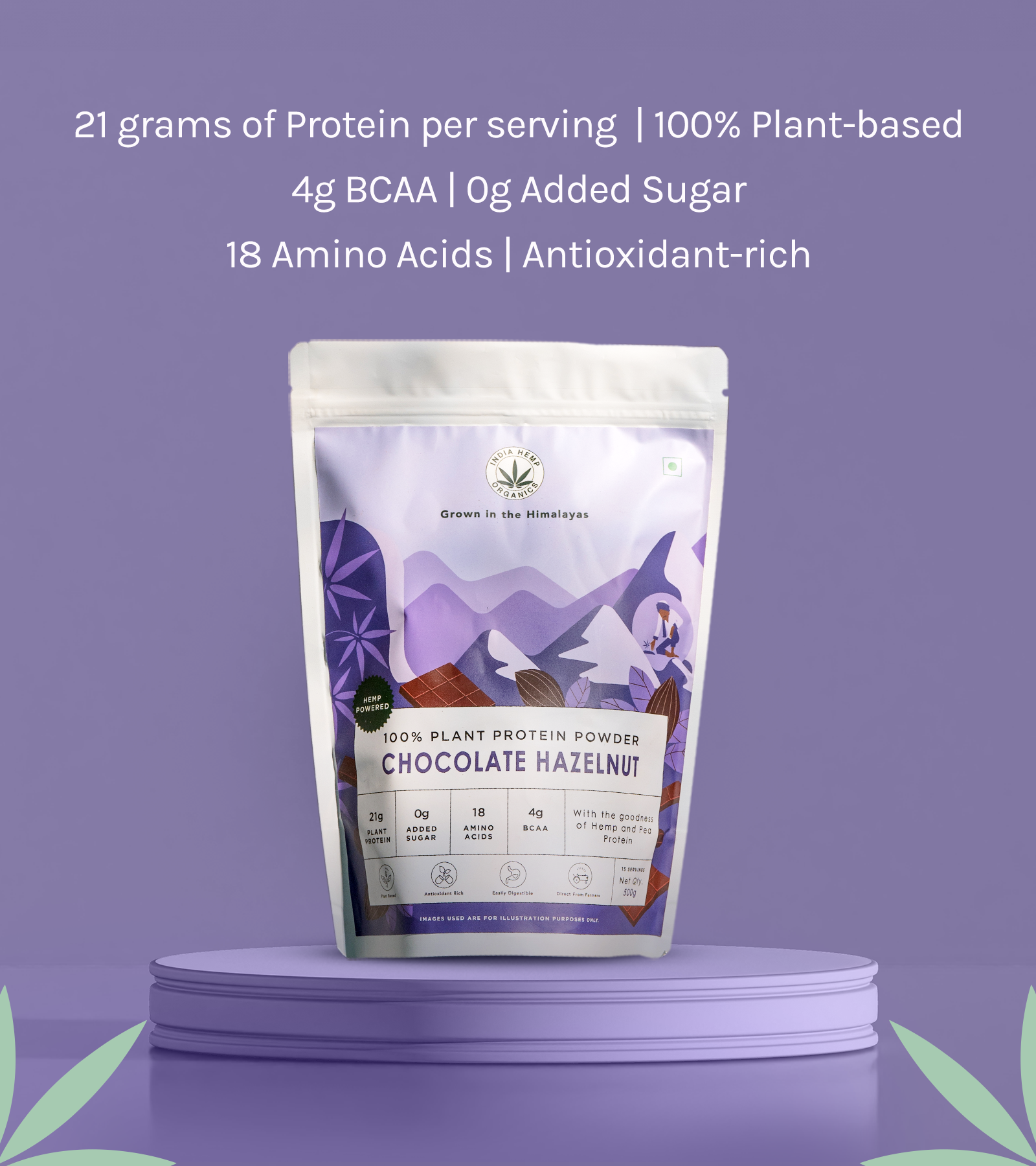 Hemp Protein - Chocolate Hazelnut – India Hemp Organics